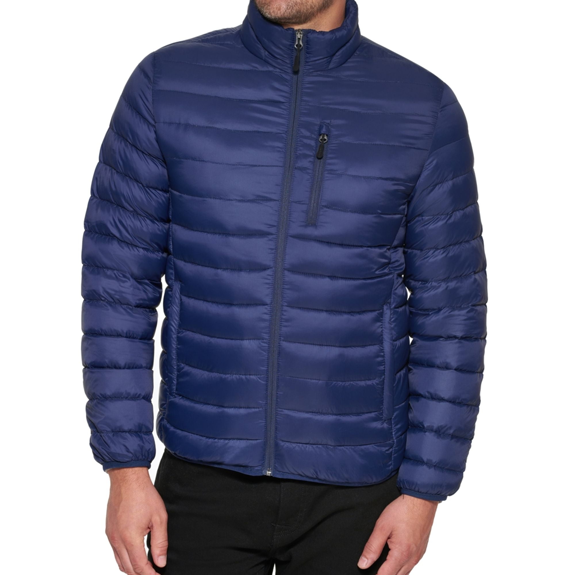 Club Room Mens Quilted Puffer Jacket, Blue, XX-Large - Walmart.com