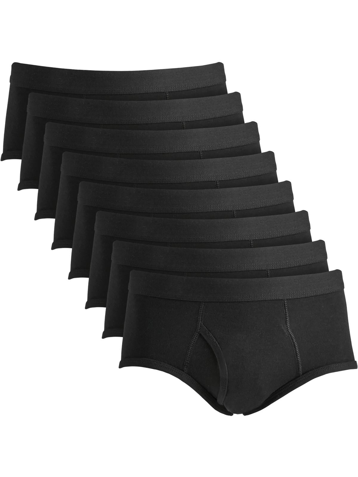 Club Room Mens Tagless Briefs 8 Pack, 60% Cotton 40% Polyester ...