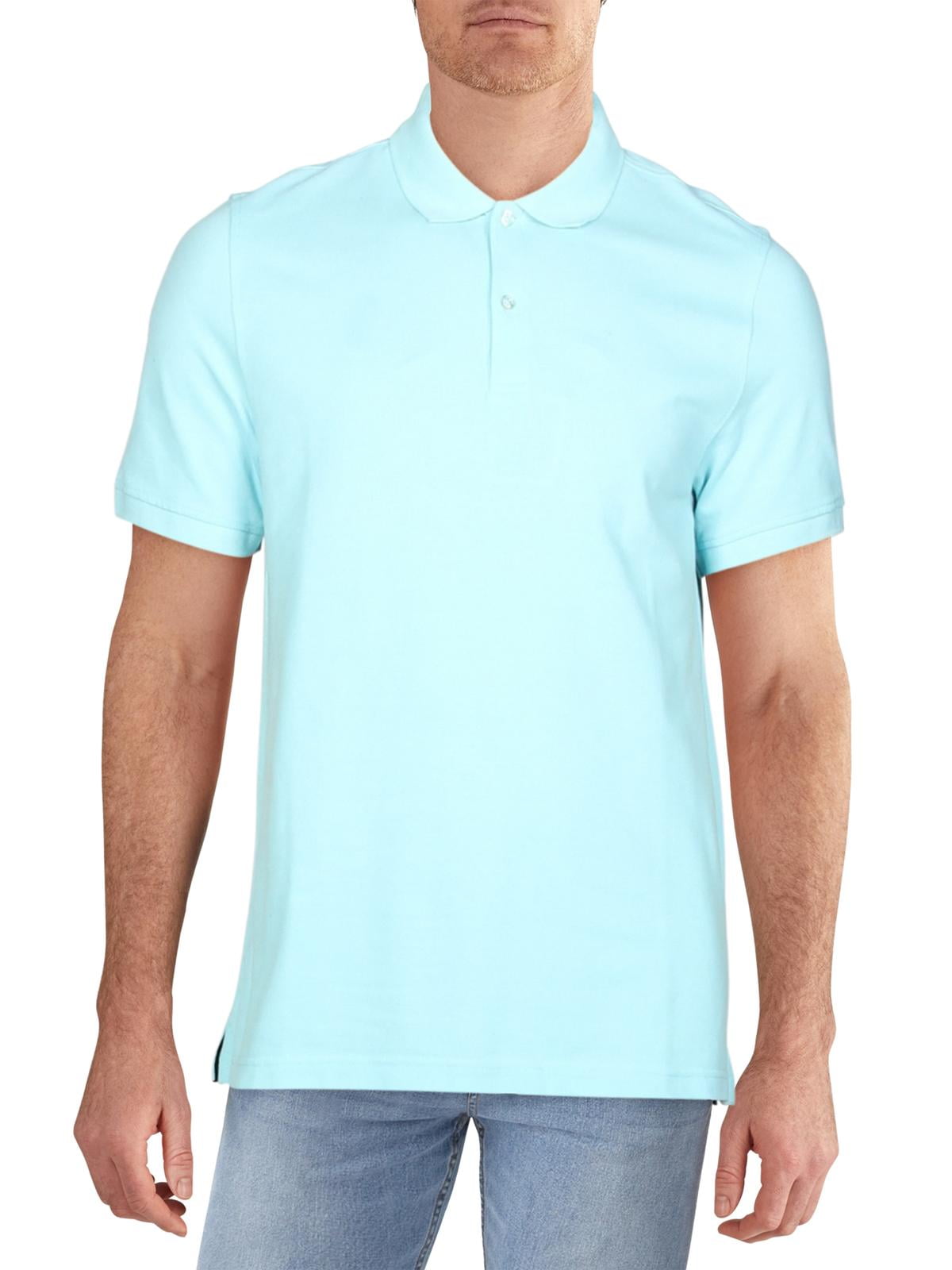 Club Room Mens Classic Fit Performance Polo Shirt - Walmart.com