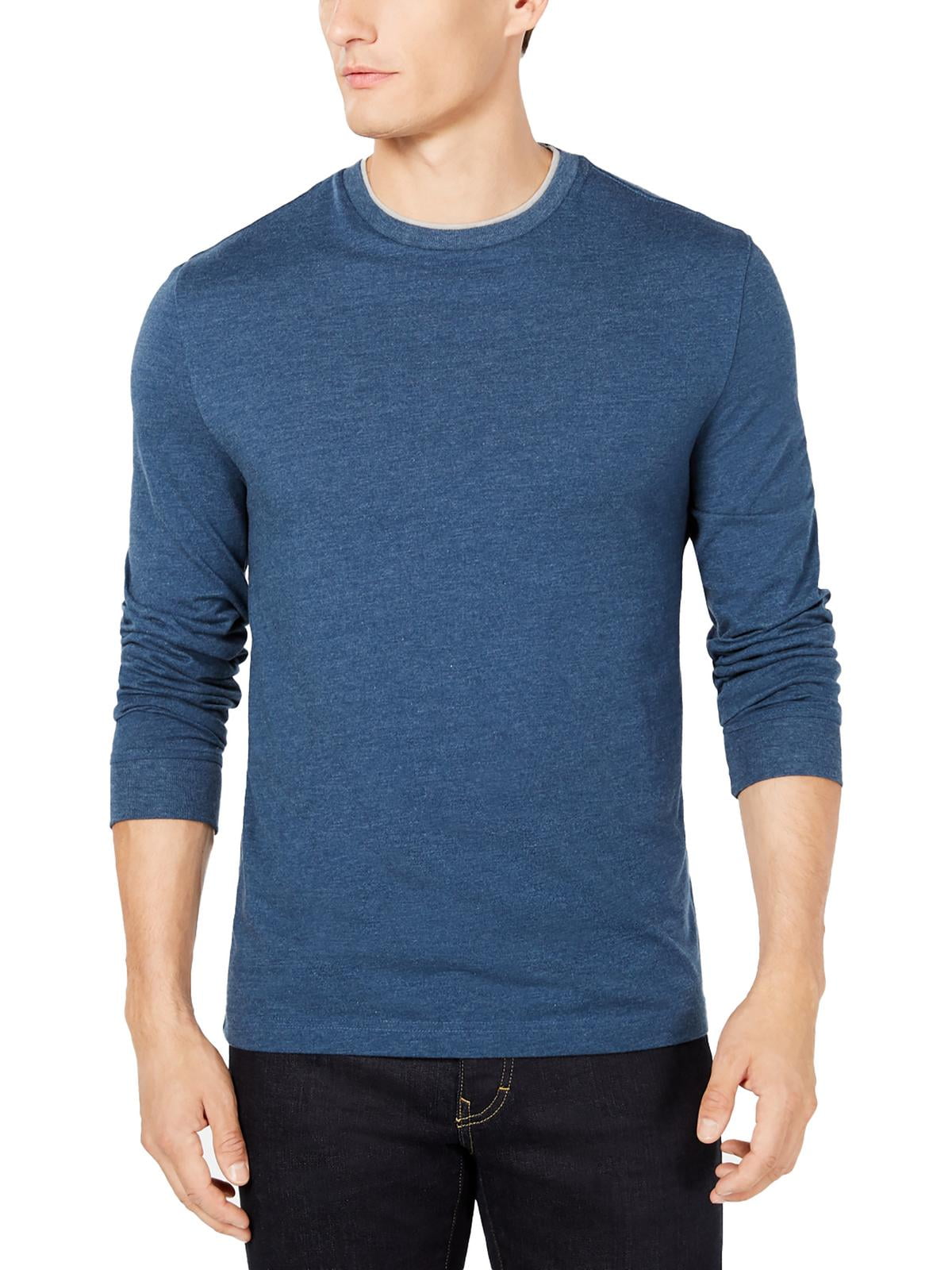Club Room Mens Layered Look Crewneck T-Shirt - Walmart.com