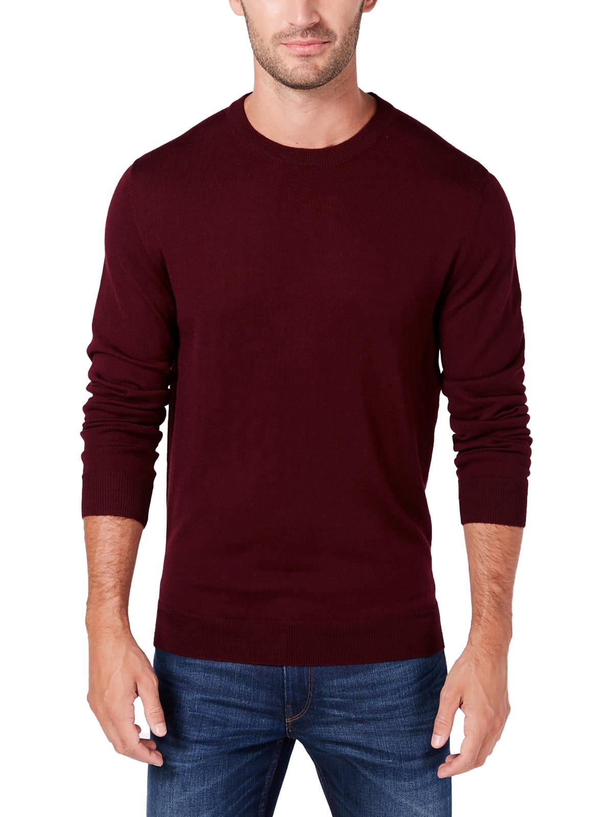 Club Room Mens Merino Wool Regular Fit Pullover Sweater - Walmart.com