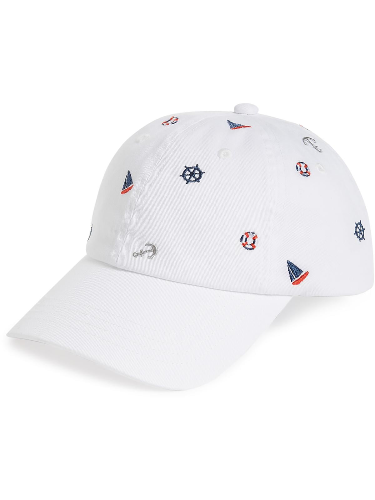 Club Room Mens Nautical Embroidered Ball Cap - Walmart.com