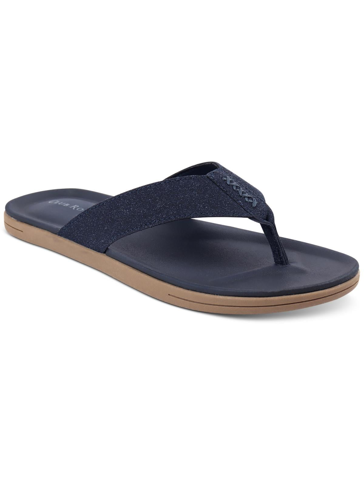 Club Room Mens Riley Slip-On Thong Flip-Flops - Walmart.com