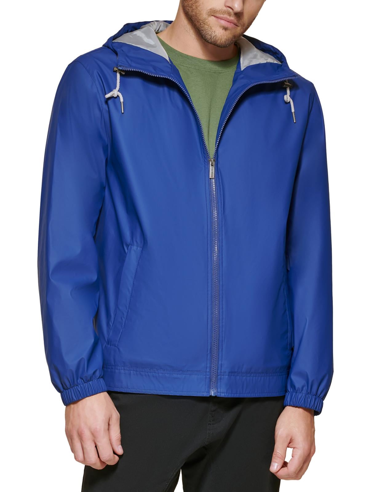 Club Room Mens Rubberized Lightweight Raincoat - Walmart.com