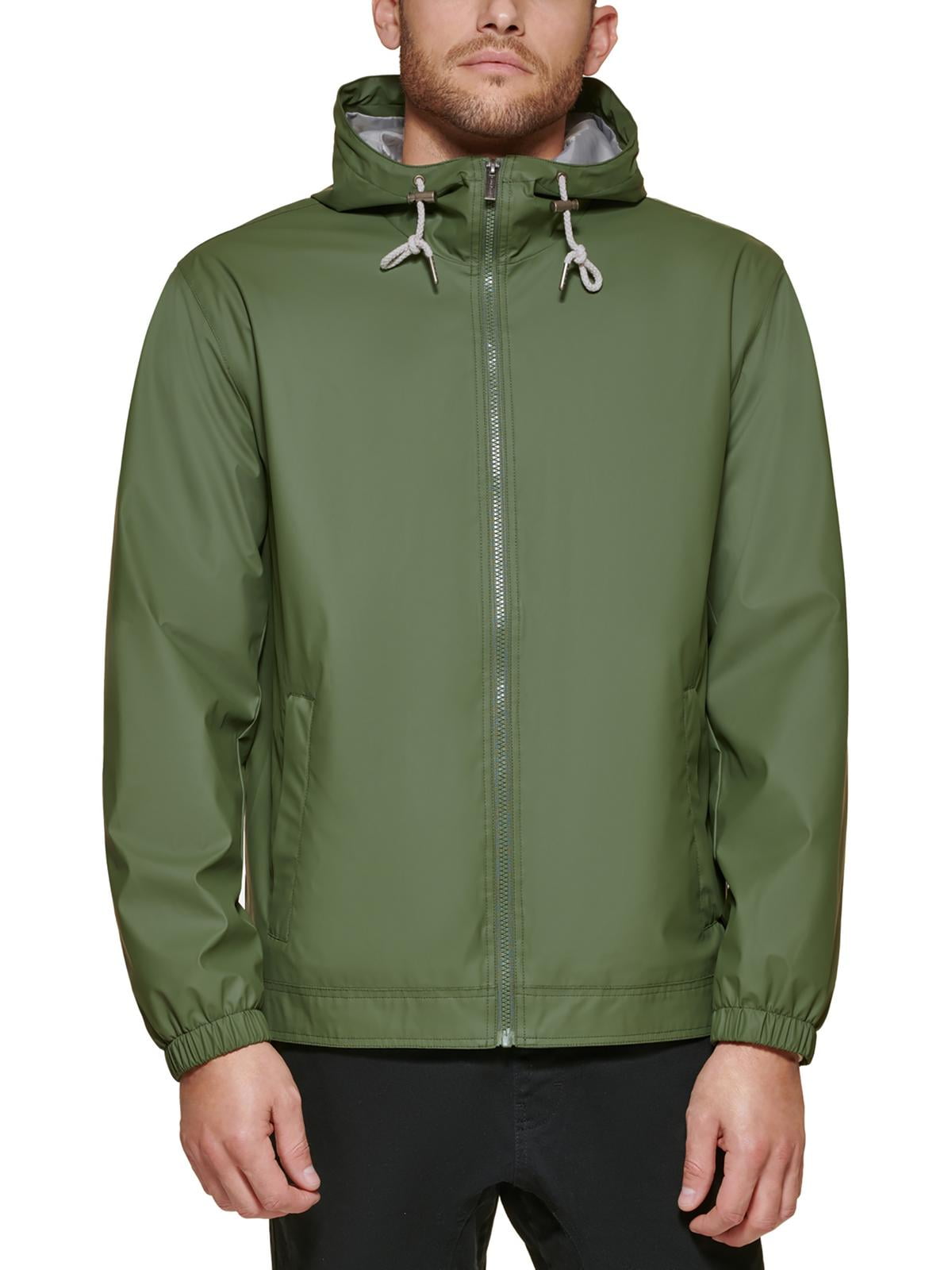 Club Room Mens Rubberized Lightweight Raincoat - Walmart.com