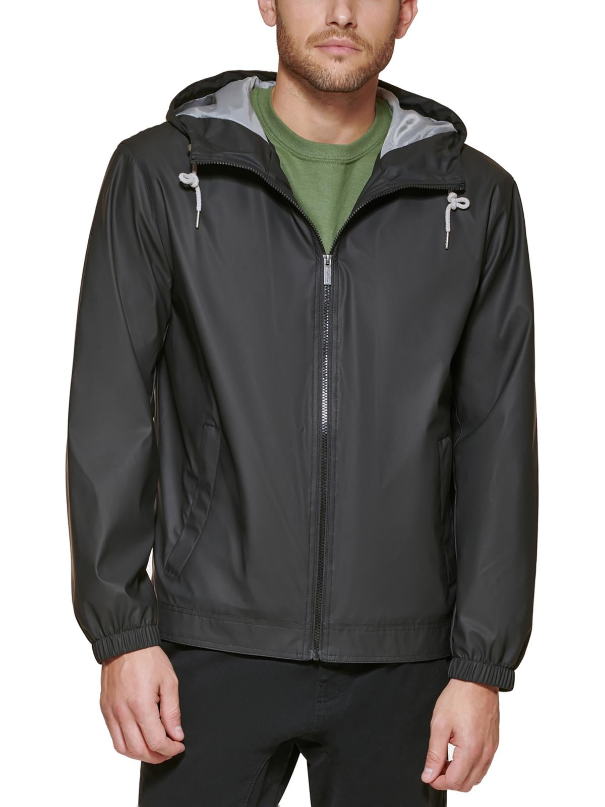 Club Room Mens Rubberized Lightweight Raincoat - Walmart.com
