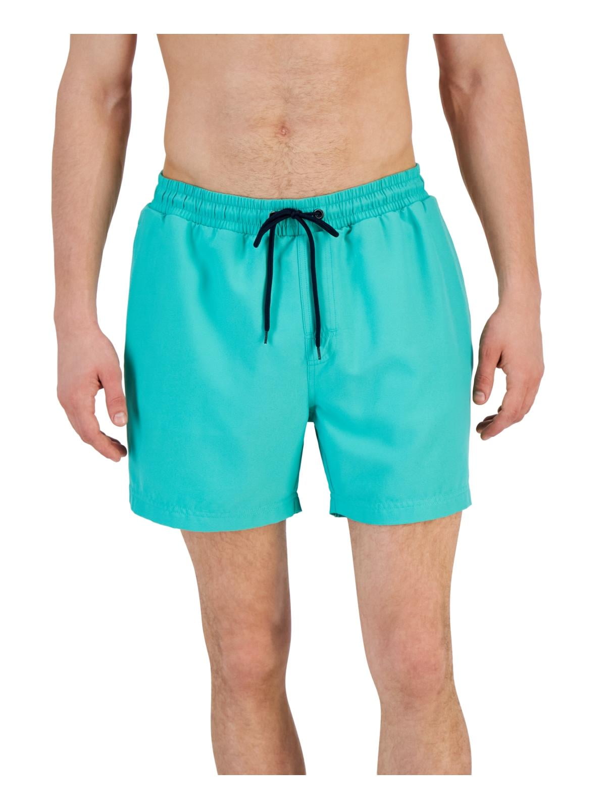Club Room Mens Solid Polyester Swim Trunks - Walmart.com