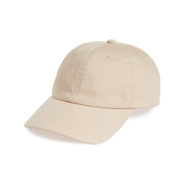 George Men's Solid Cotton Twill Baseball Cap, Arctic White - Walmart.com