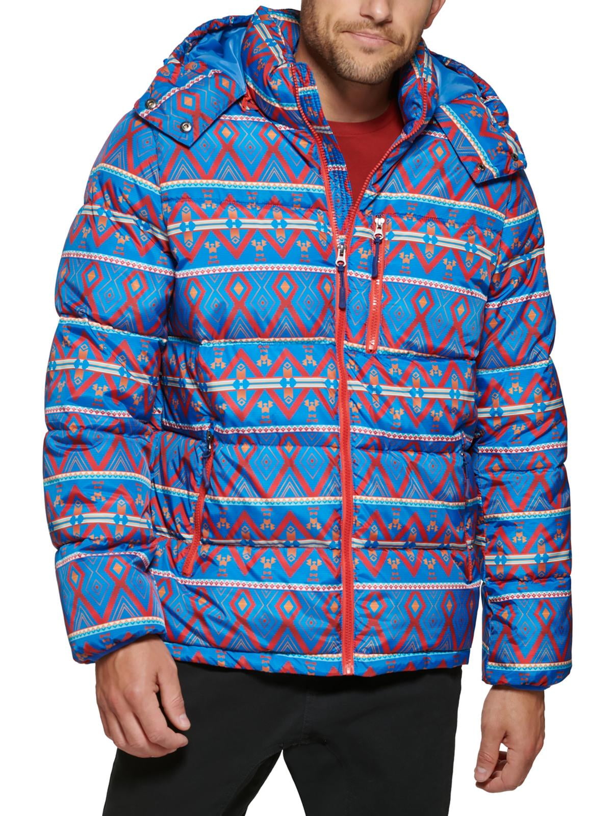 Club Room Mens Water Resistant Hooded Puffer Jacket - Walmart.com