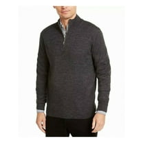 Club Room Mens Cotton 1/4-Zip Pullover Sweater - Walmart.com