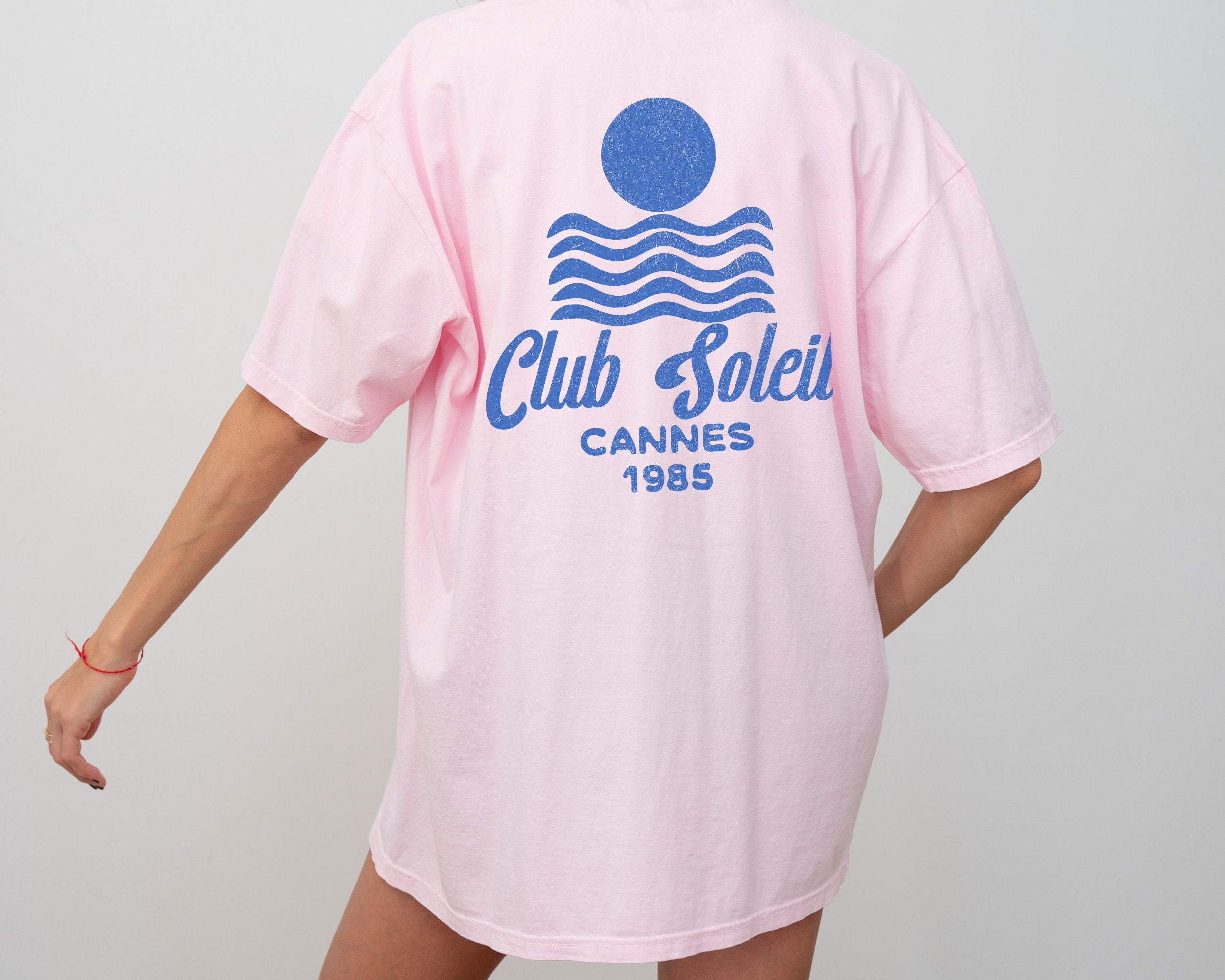 Club Soleil T-Shirt Mediterranean, French Riviera, Côte dAzur Shirt ...