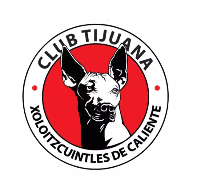 Club Tijuana Xoloitzcuintles De Caliente Sticker Phone Decal Water ...