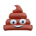 ClubSwim Emoji Poop Inflatable Pool Float Lounger 63" - Walmart.com