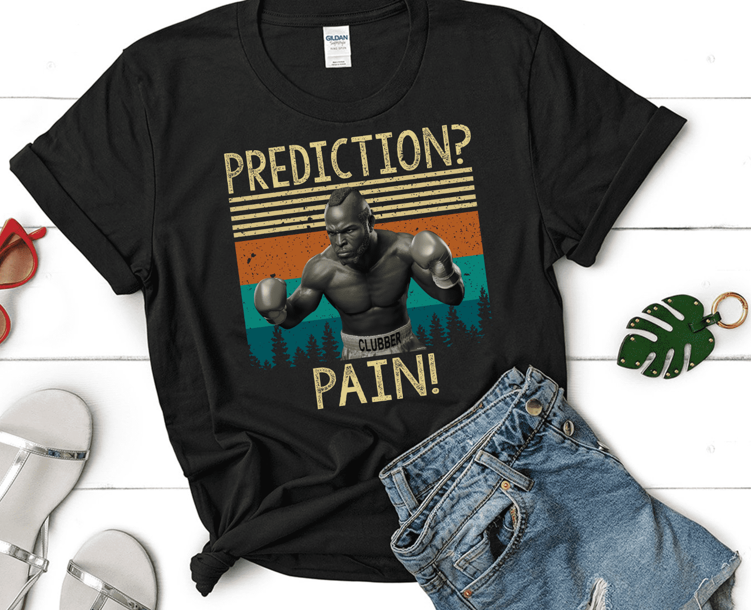 Clubber Lang Prediction Pain Vintage T Shirt, Hoodie, Sweatshirts ...