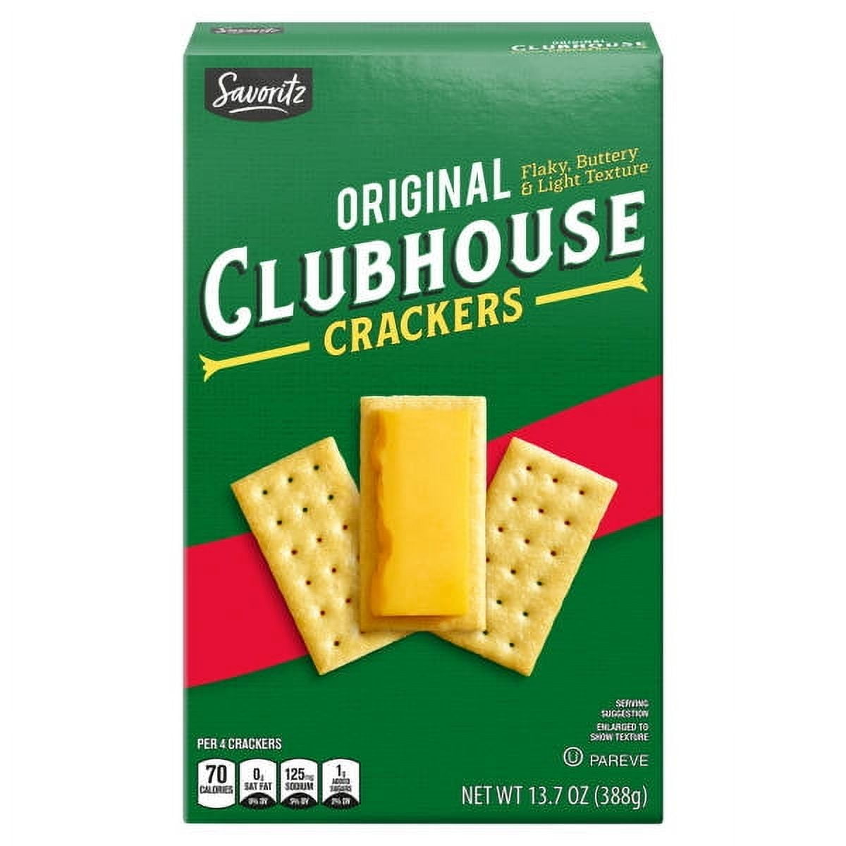 Savoritz Clubhouse Crackers, 13.7 oz - Pack of 2 - Walmart.com