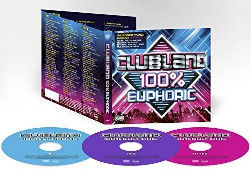 Clubland 100% Euphoric / Various (CD) - Walmart.com