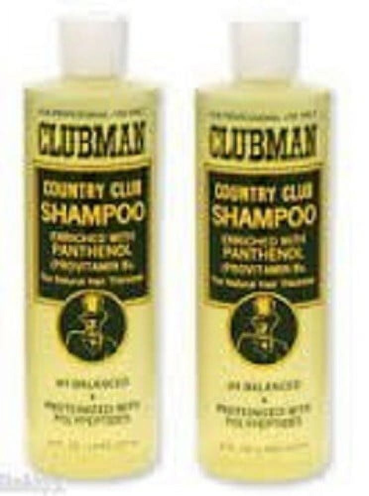 Clubman Country Club Hair Shampoo with Panthenol for Hair Volume, 16 fl ...