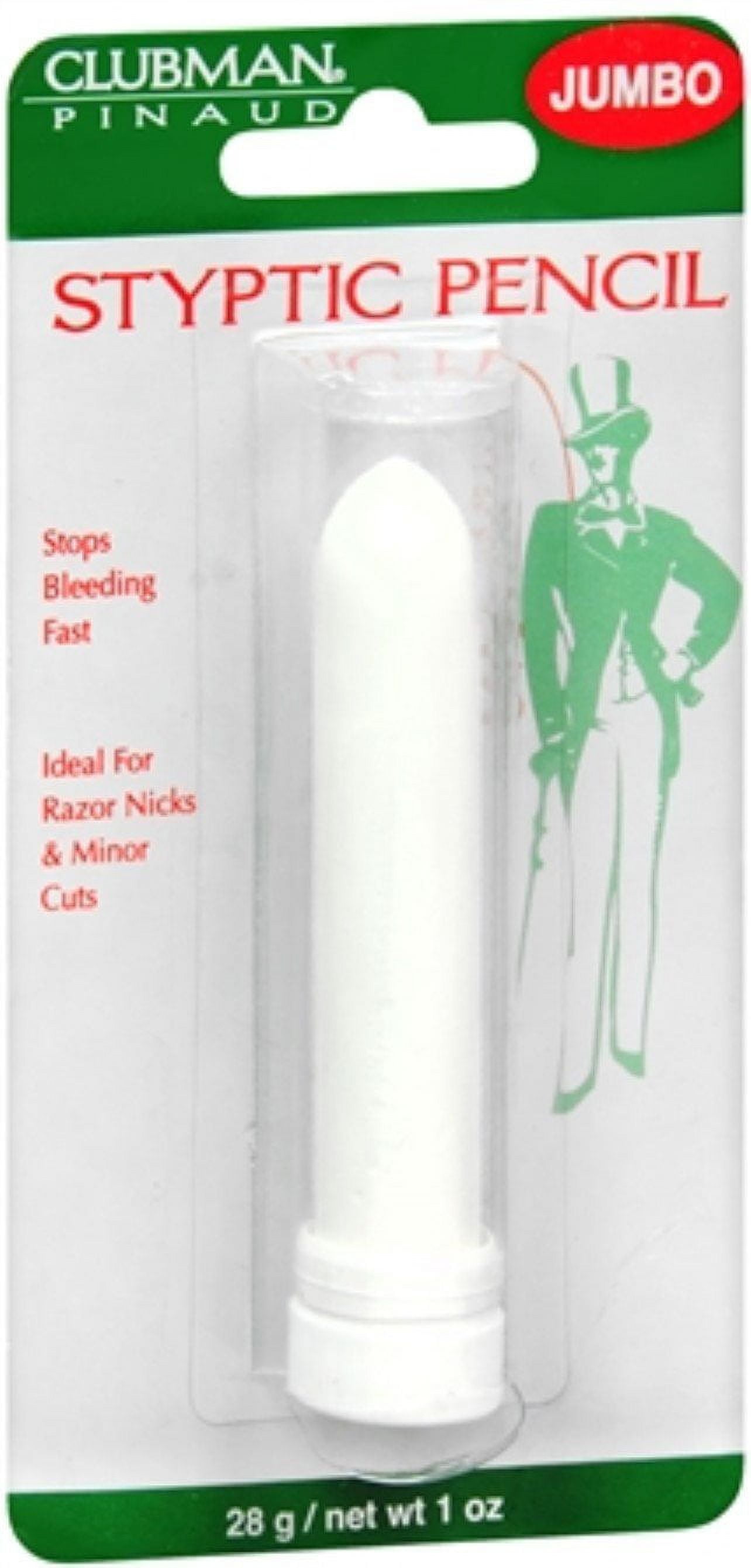 Clubman Jumbo Styptic Pencil, 1 oz - Walmart.com