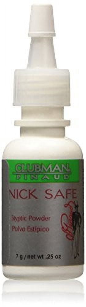 Clubman Nick Safe Styptic Powder Bottle 0.25 oz - Walmart.com