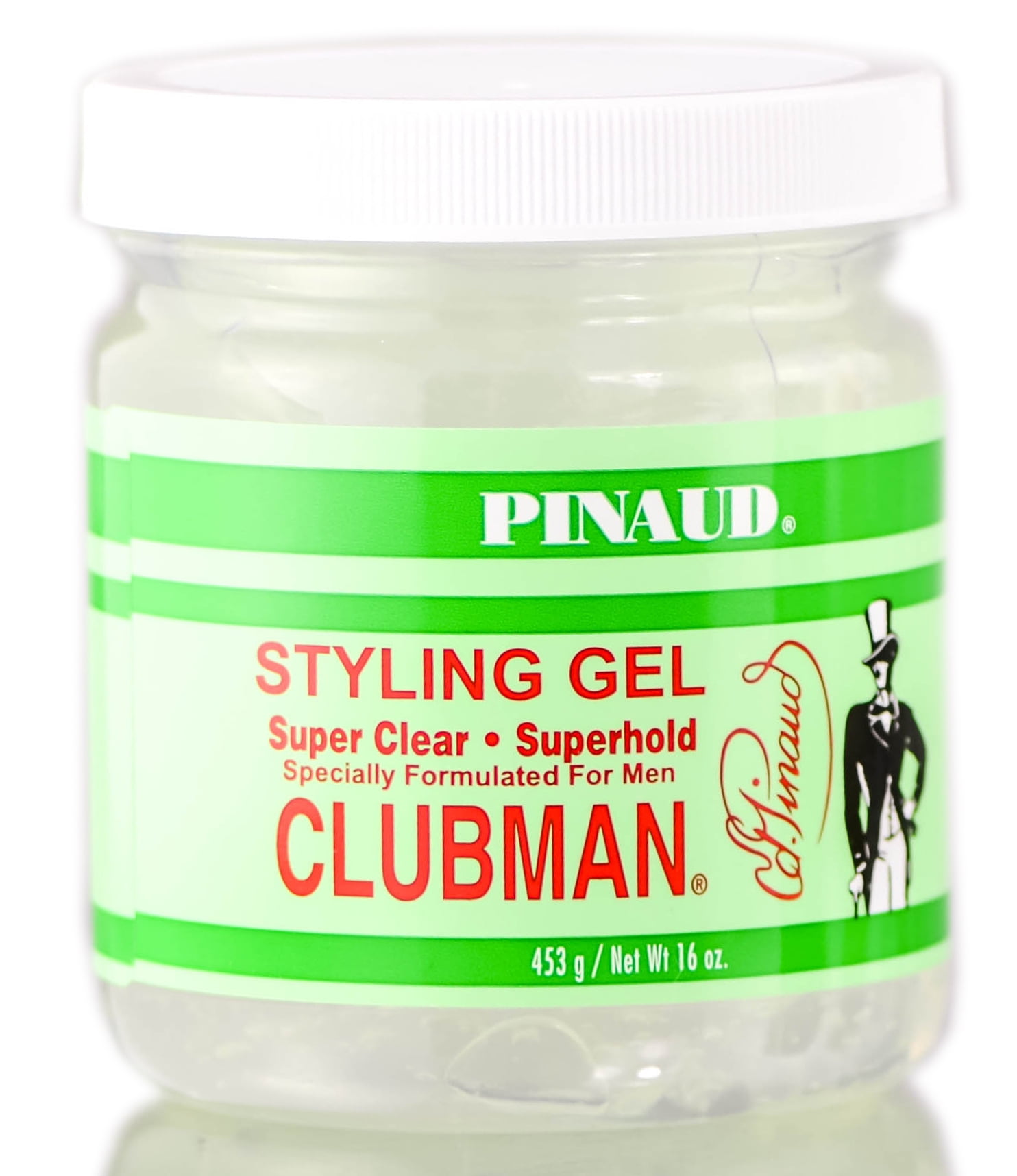 Clubman Pinaud Styling Gel Super Clear Superhold - 16 oz - Walmart.com