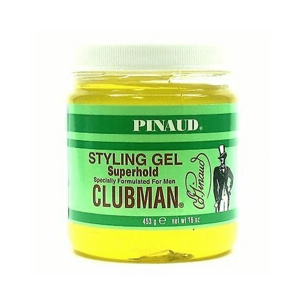 Clubman Style Gel Men'S Super Hold 16oz. Jar 2 Pack - Walmart.com