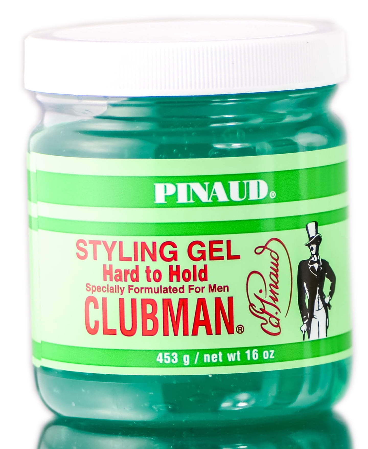 Clubman Styling Gel, Hard To Hold, 16 Oz - Walmart.com