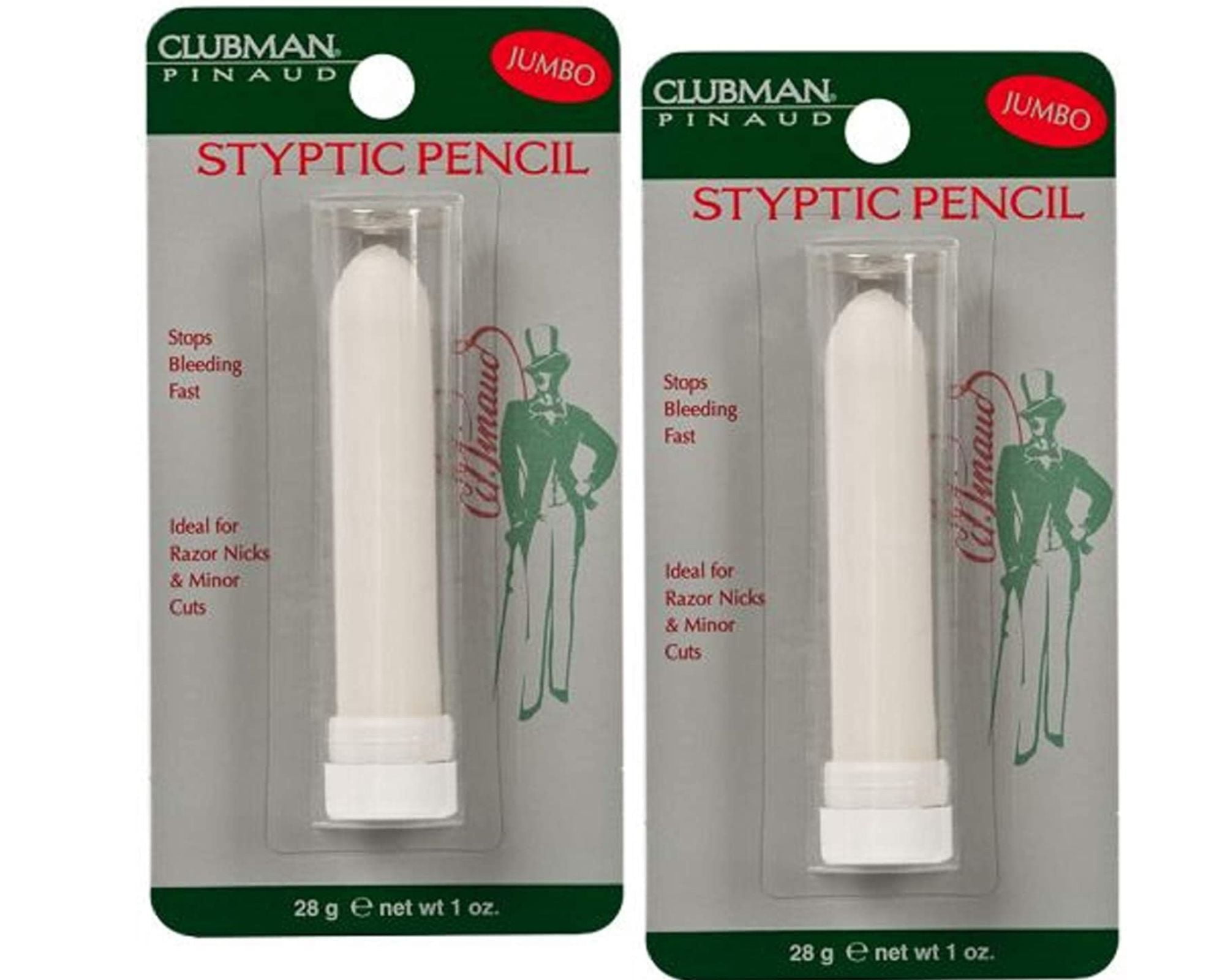Clubman Styptic Pencil 28g/1oz (((Jumbo))) x 2 - Walmart.com