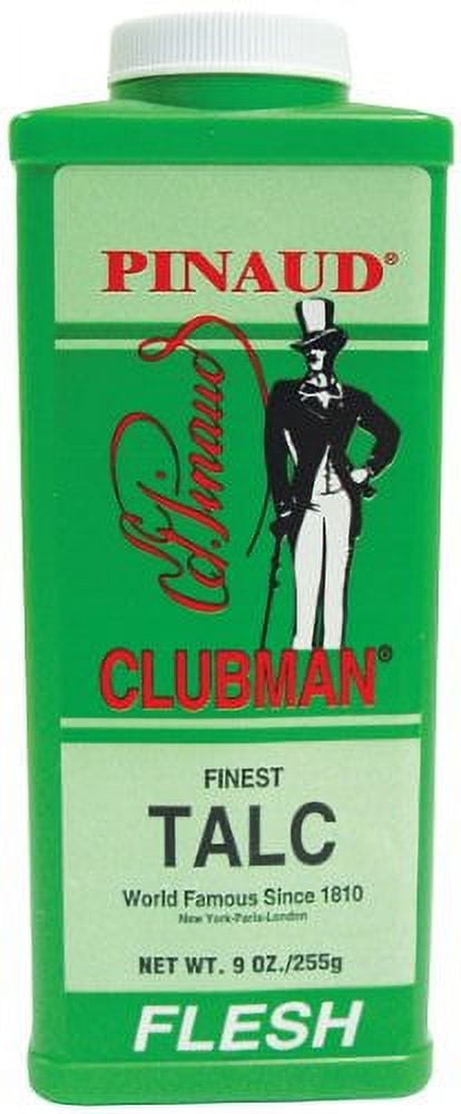 Clubman Body Talc, Fresh and Dry All Day - Flesh 9 oz. Talcum Powder ...