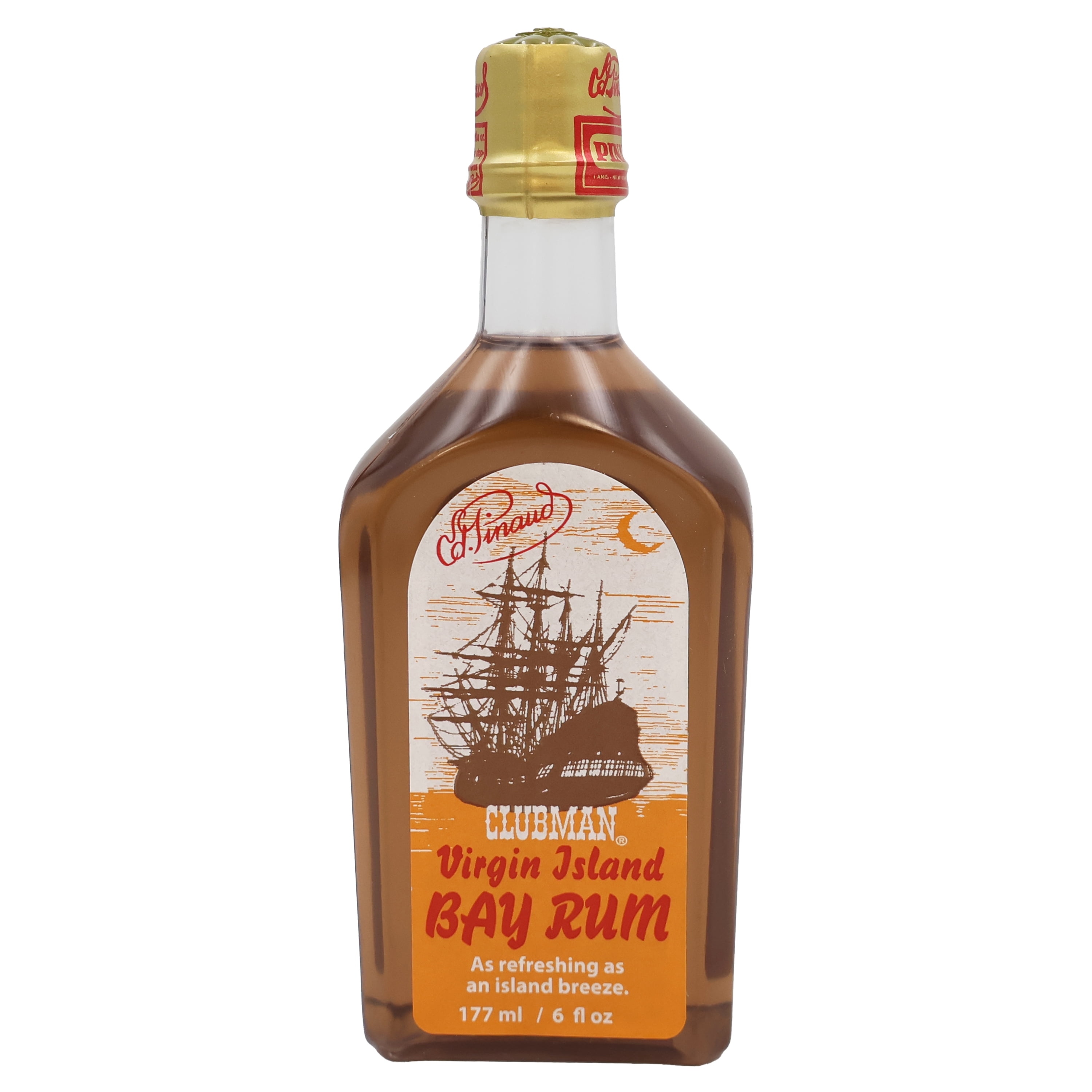 Clubman Virgin Island Bay Rum Cologne, 6 Oz., Pack of 6 - Walmart.com