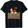 Cluck Around Find Out Funny Chicken Clothes Farm Humor Unisex T-Shirt ...