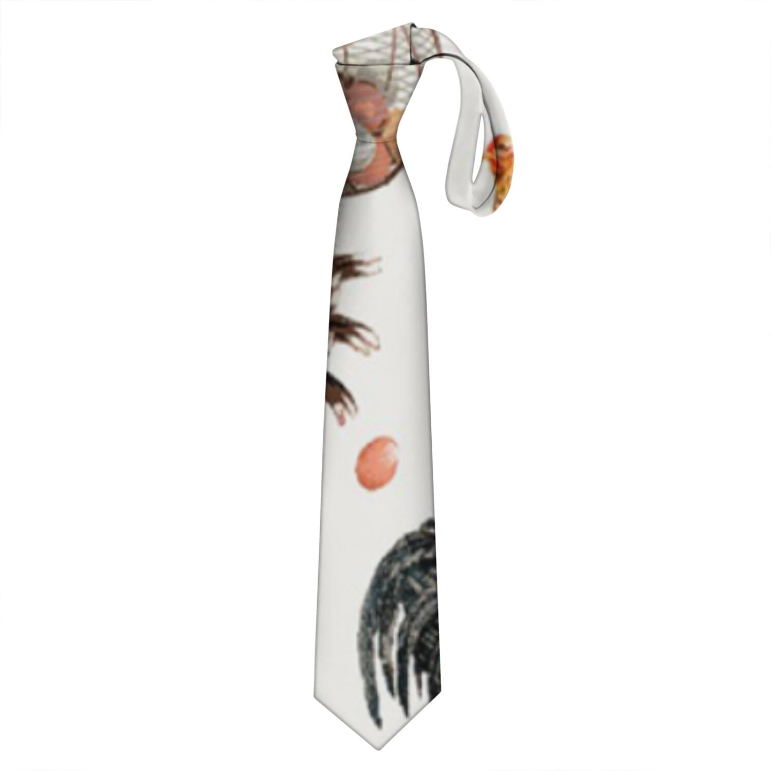 Cluck Chicken Farm Themed Satin Formal Tie - Wrinkle-Resistant 58.3 ...