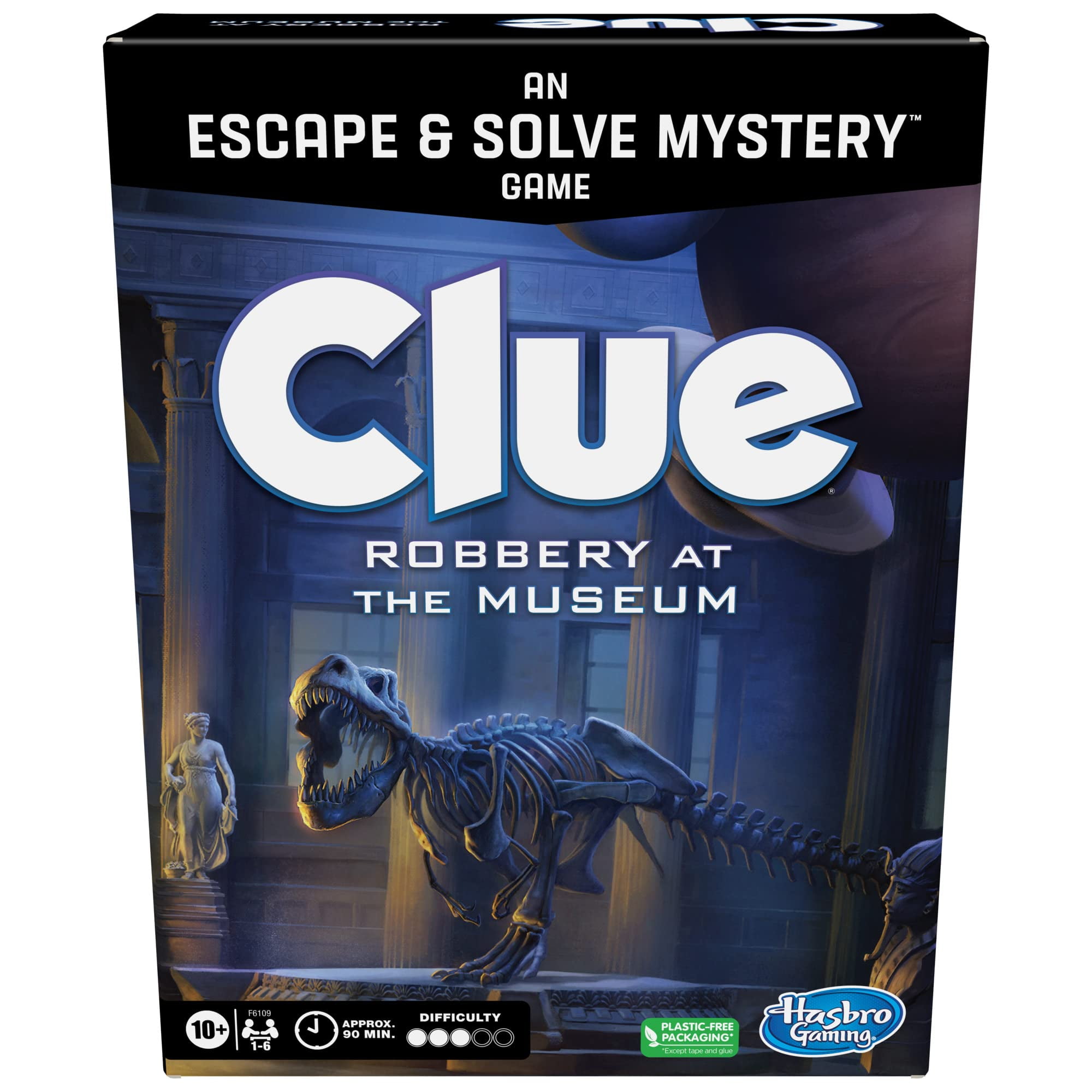 Clue Board Game Robbery at The Museum, Escape Room Game, Murder Mystery ...