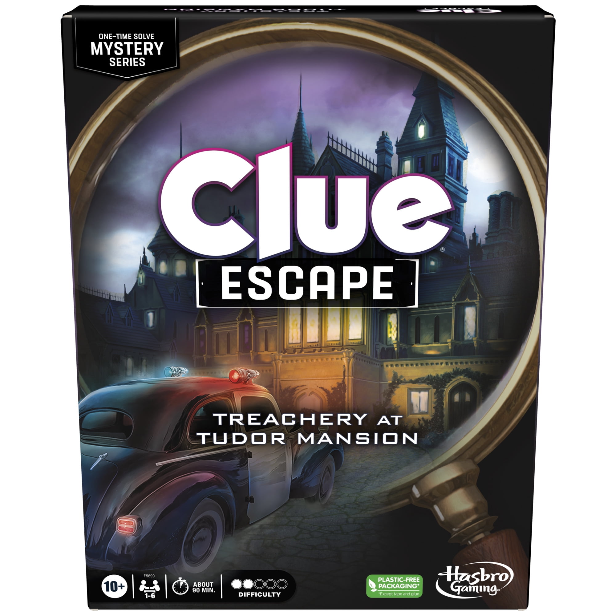 Classic Mystery Clue Treachery at Tudor Mansion Board Game for Kids 10 ...