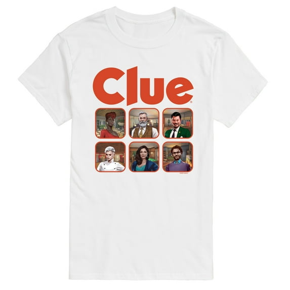 Clue - Clue Grid - Men's Short Sleeve Graphic T-Shirt - Walmart.com