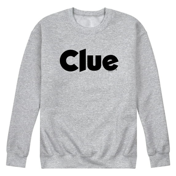 Clue - Clue Logo - Men's Crew Fleece Sweatshirt - Walmart.com