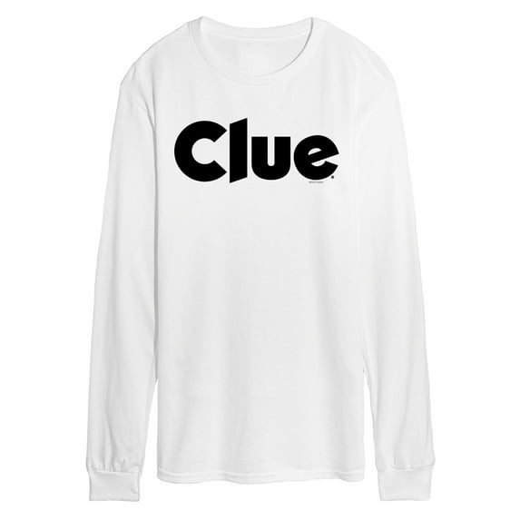 Clue - Clue Logo - Men's Long Sleeve Graphic T-Shirt - Walmart.com