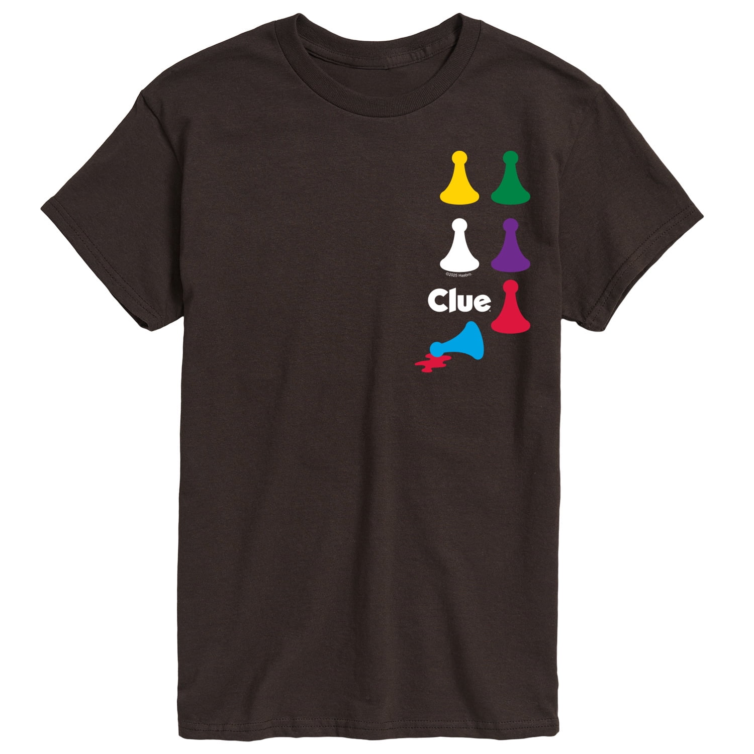 Clue - Clue Pieces - Men's Short Sleeve Graphic T-Shirt - Walmart.com