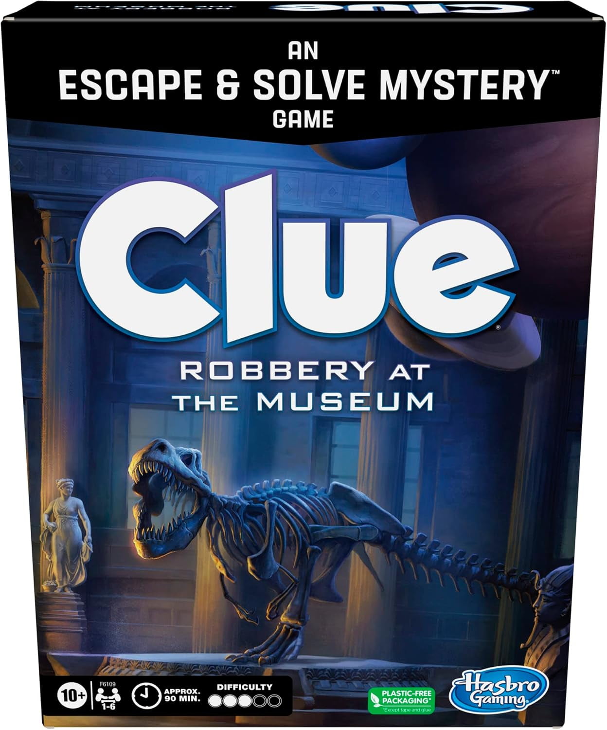 Clue Escape Robbery at the Museum Board Game Mystery Puzzle Adventure ...