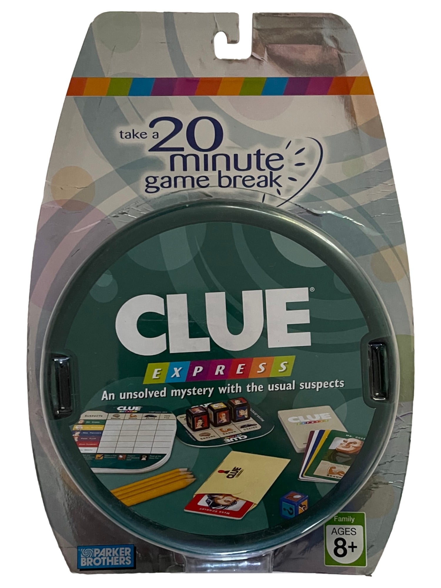 Clue Express Parker Brothers Family Travel Game - Walmart.com