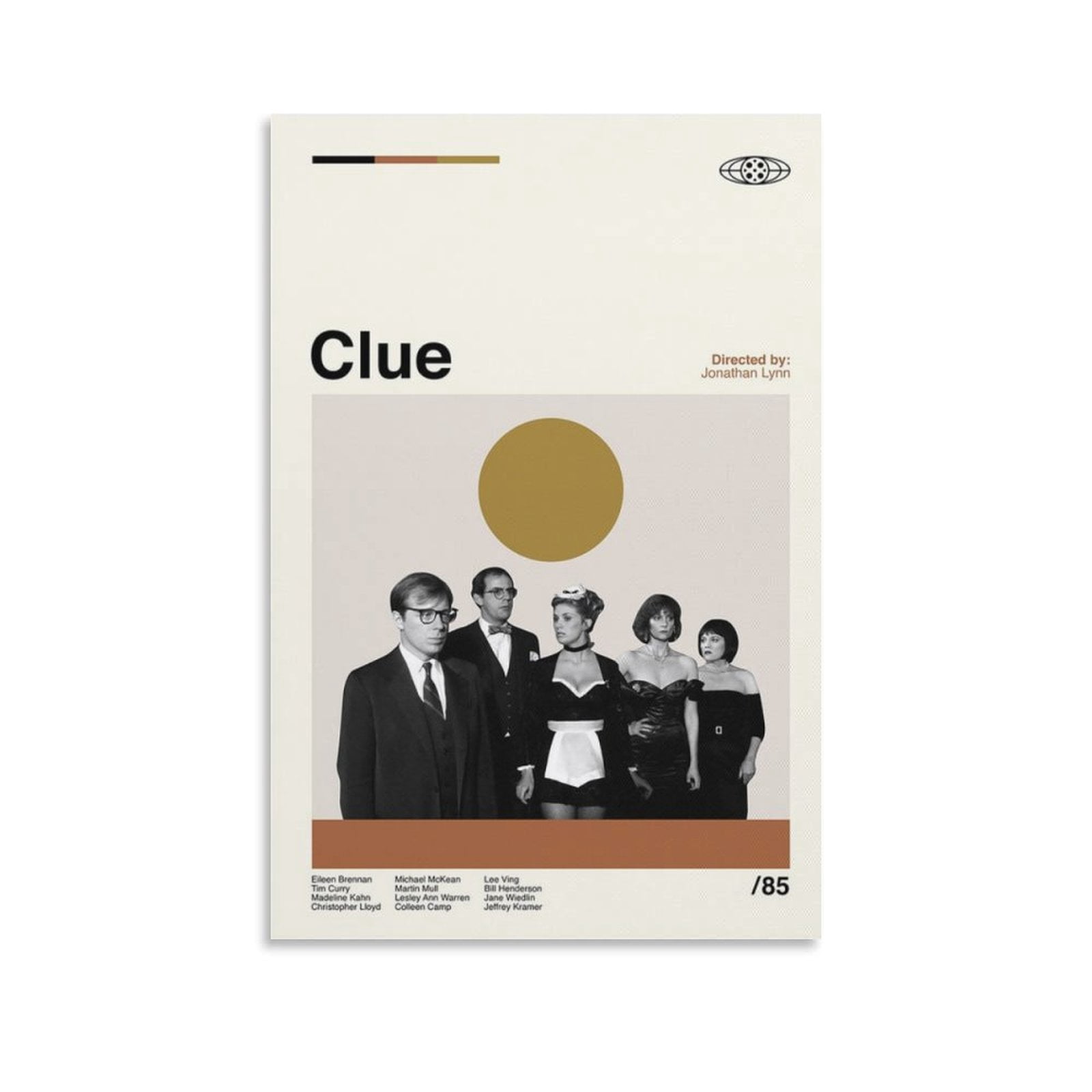 Clue Movie Poster, Clue Poster, Jonathan Lynn, Tim Curry, Clue Movie ...