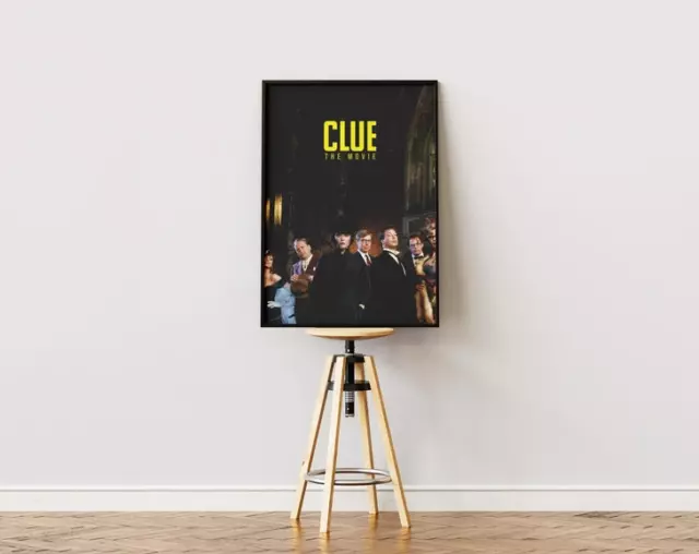 Clue Poster, Clue Movie Poster, High Quality Poster, Printable Wall Art ...
