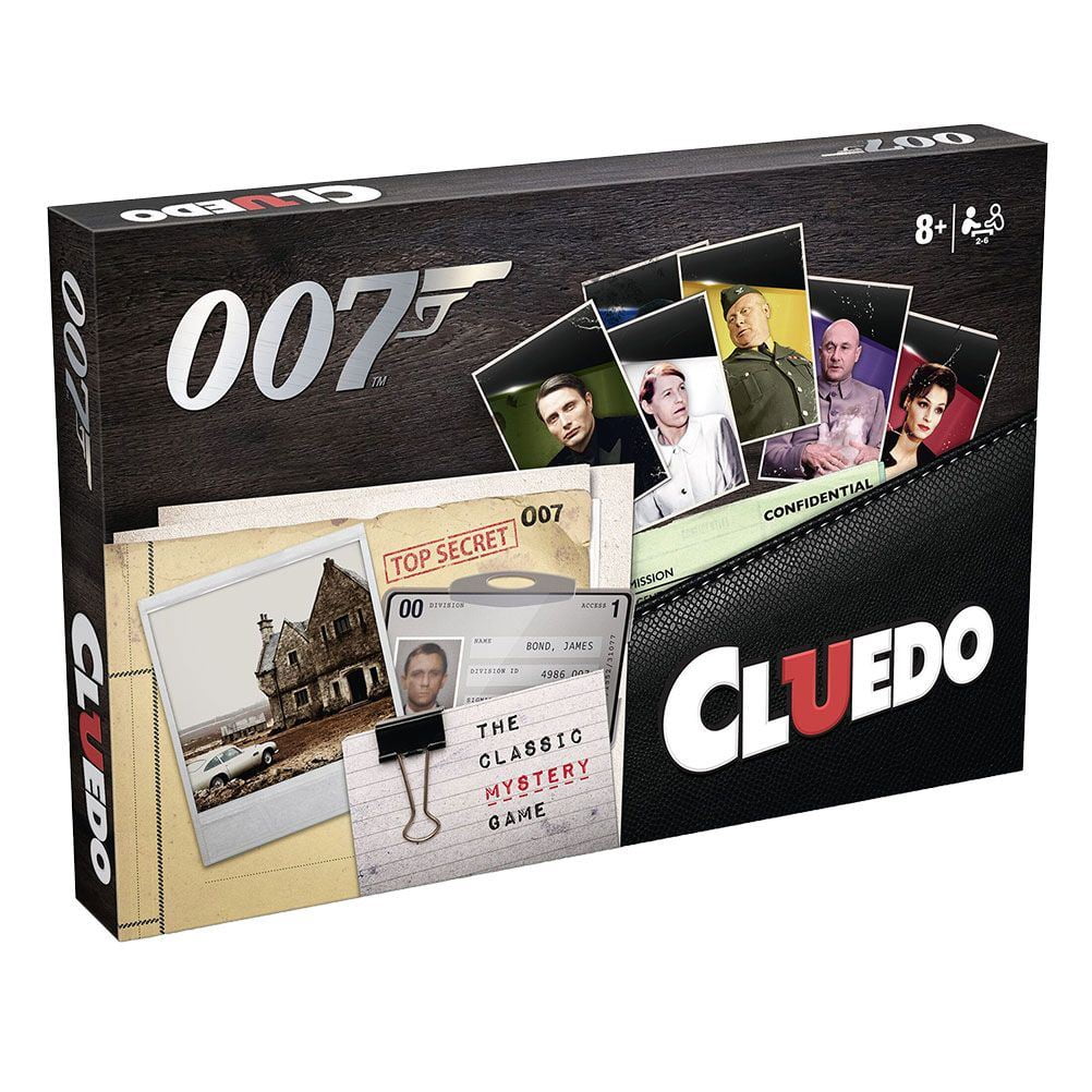 Cluedo James Bond 007 Edition Mystery Board Game - Walmart.com