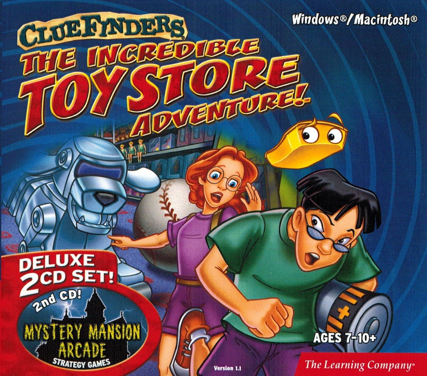 Cluefinders Incredible Toy Story Adventure with Mystery Mansion Arcade ...