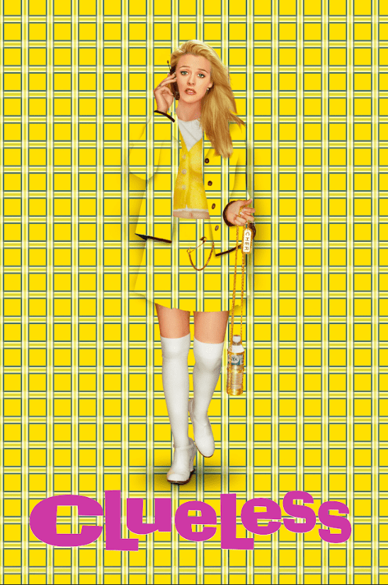 Clueless 1995 Poster 24x36 - Retro Teen Comedy Alicia Silverstone Cher ...