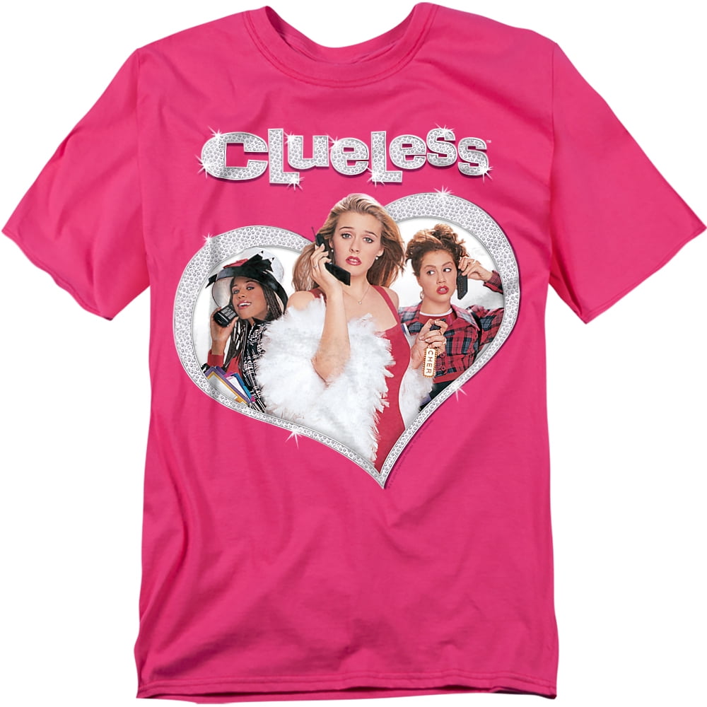 Clueless T-Shirt Clueless Heart Unisex Graphic Tee For Men & Women ...
