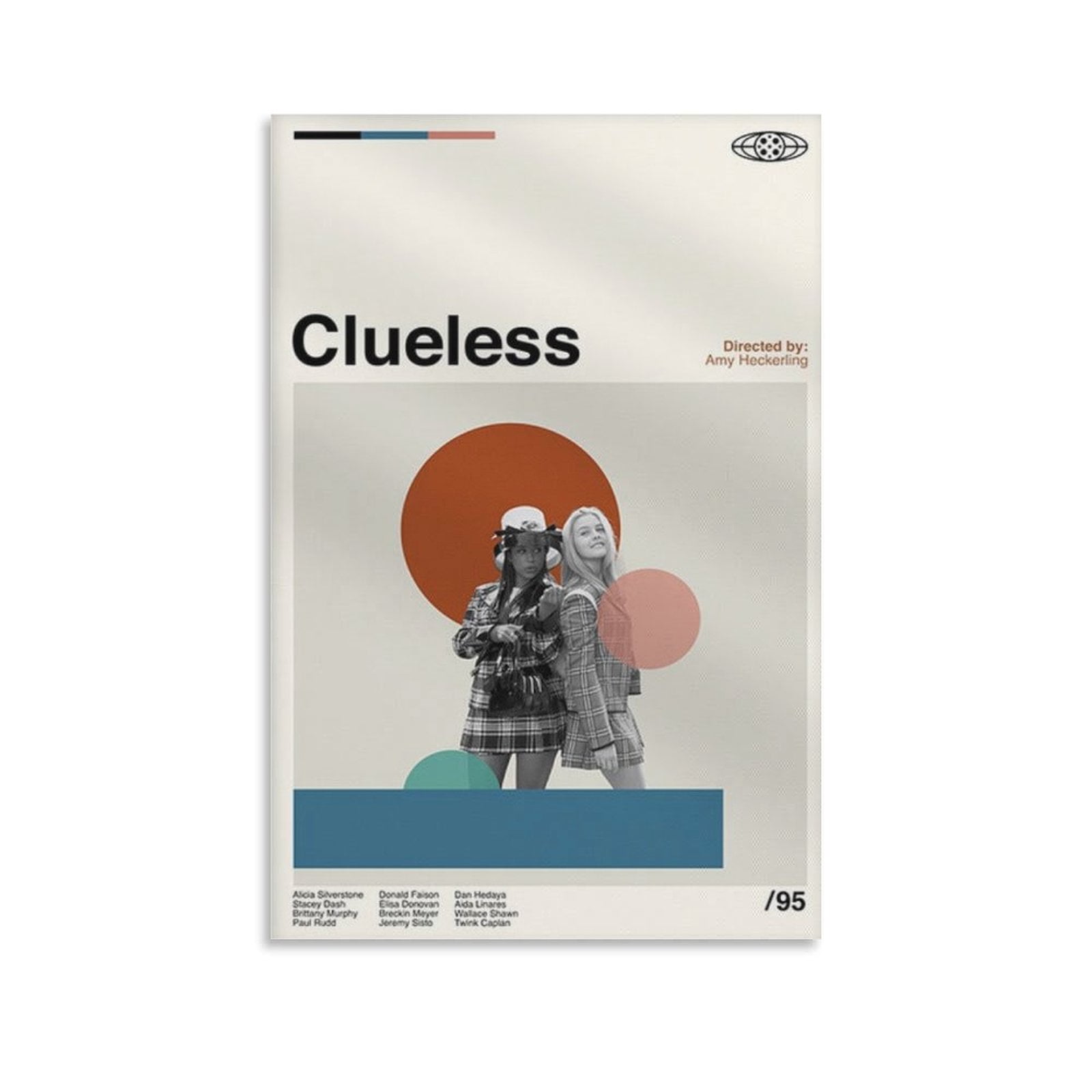 Clueless Poster, Clueless Movie Poster, Series Poster, Wall Decor ...