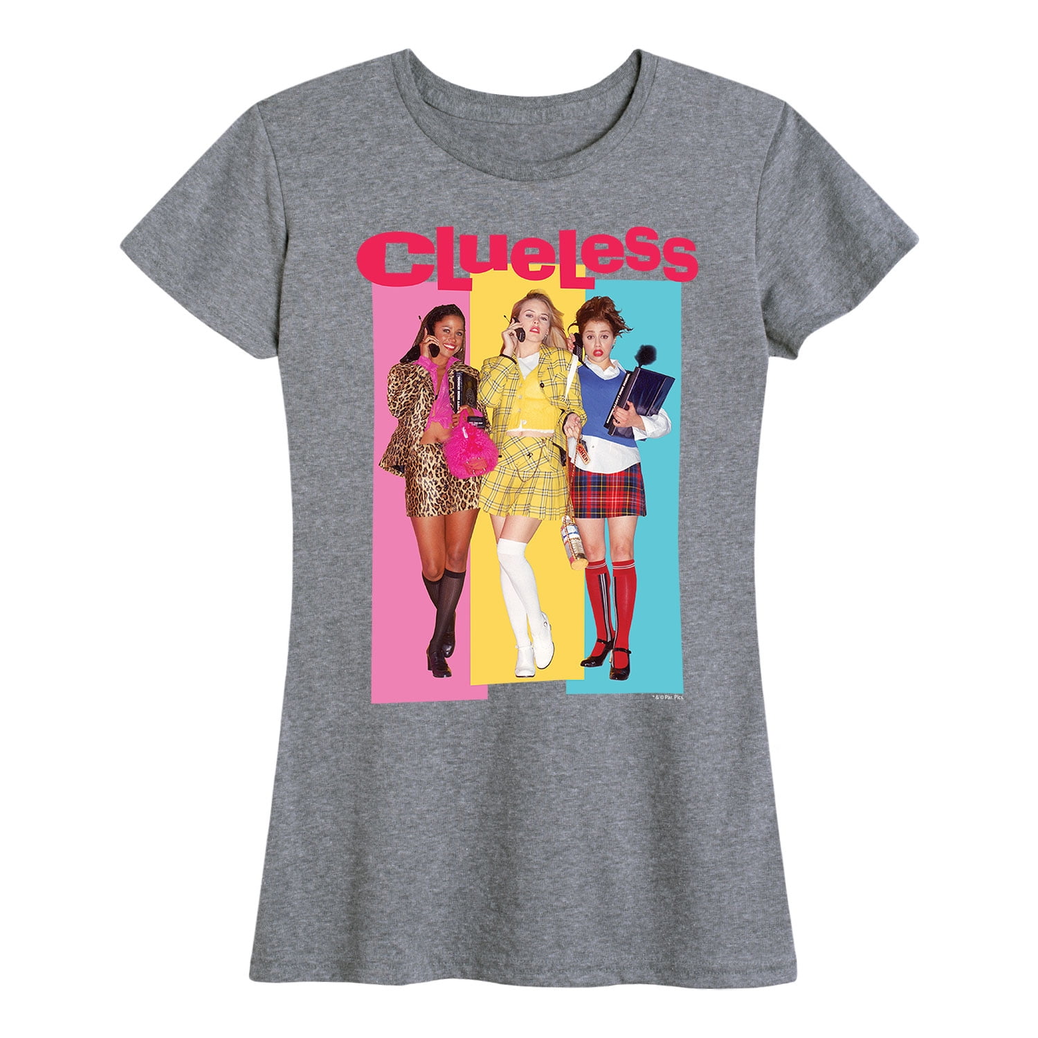 Clueless Stripes - Women's Short Sleeve Graphic T-Shirt - Walmart.com