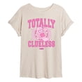 Clueless - Totally Clueless - Juniors Oversized Graphic T-Shirt ...