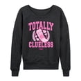 Clueless - Totally Clueless - Women's French Terry Long Sleeve Pullover ...
