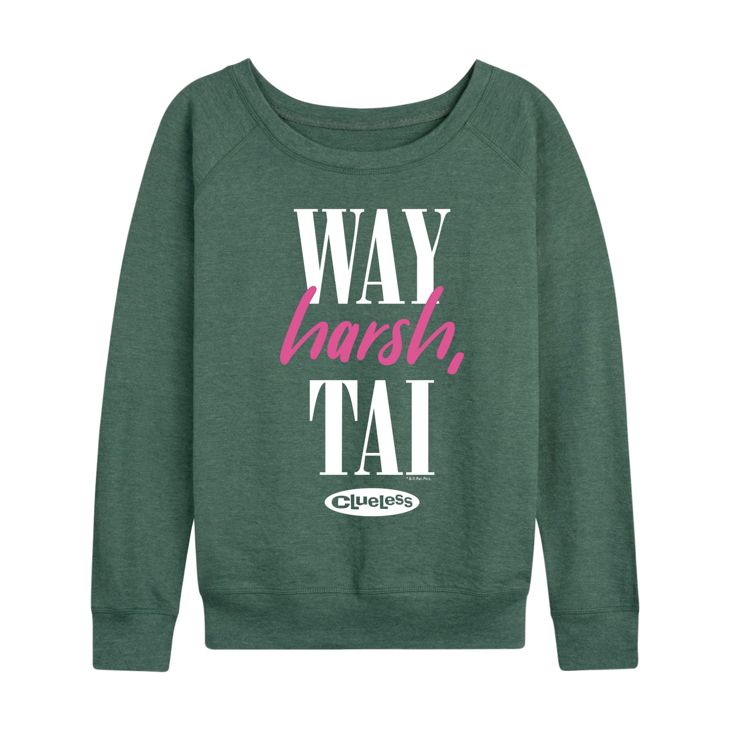 Clueless - Way Harsh Tai - Women's Lightweight French Terry Pullover ...
